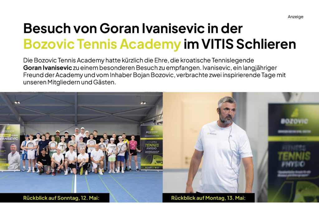 Bozovic Tennis Academy in the new SMASH Magazine - Bozovic Tennis Academy